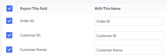 Importing and Exporting Orders